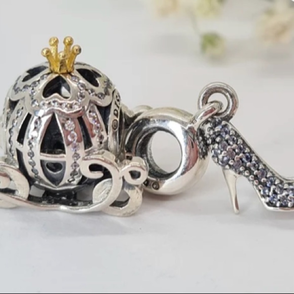 Pandora Disney Cinderella Charm Set. - Gem